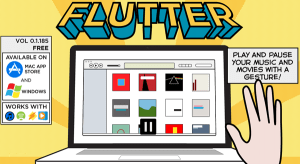 Control media player using hand gestures with Flutter App