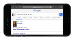 Use Google Search by image on iOS (iPhone, iPad), Android and WP