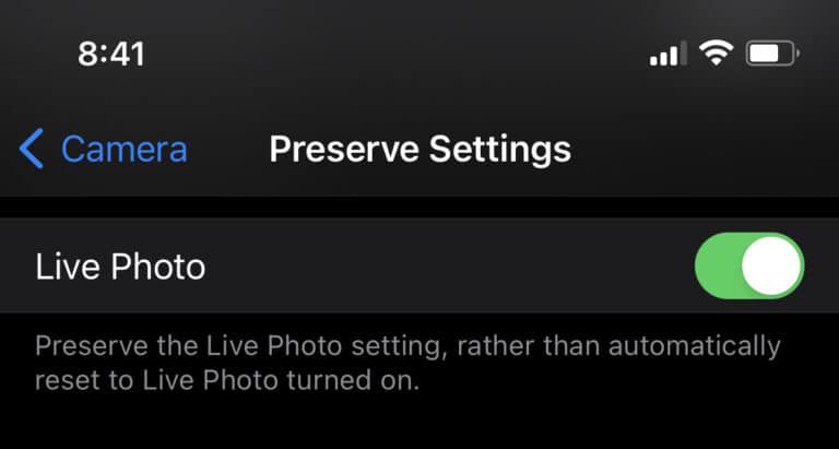 How to turn off Live Photos permanently on iPhone or iPad