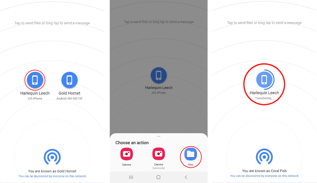 Transfer Files Between Android And IPhone Like AirDrop Or Nearby Share