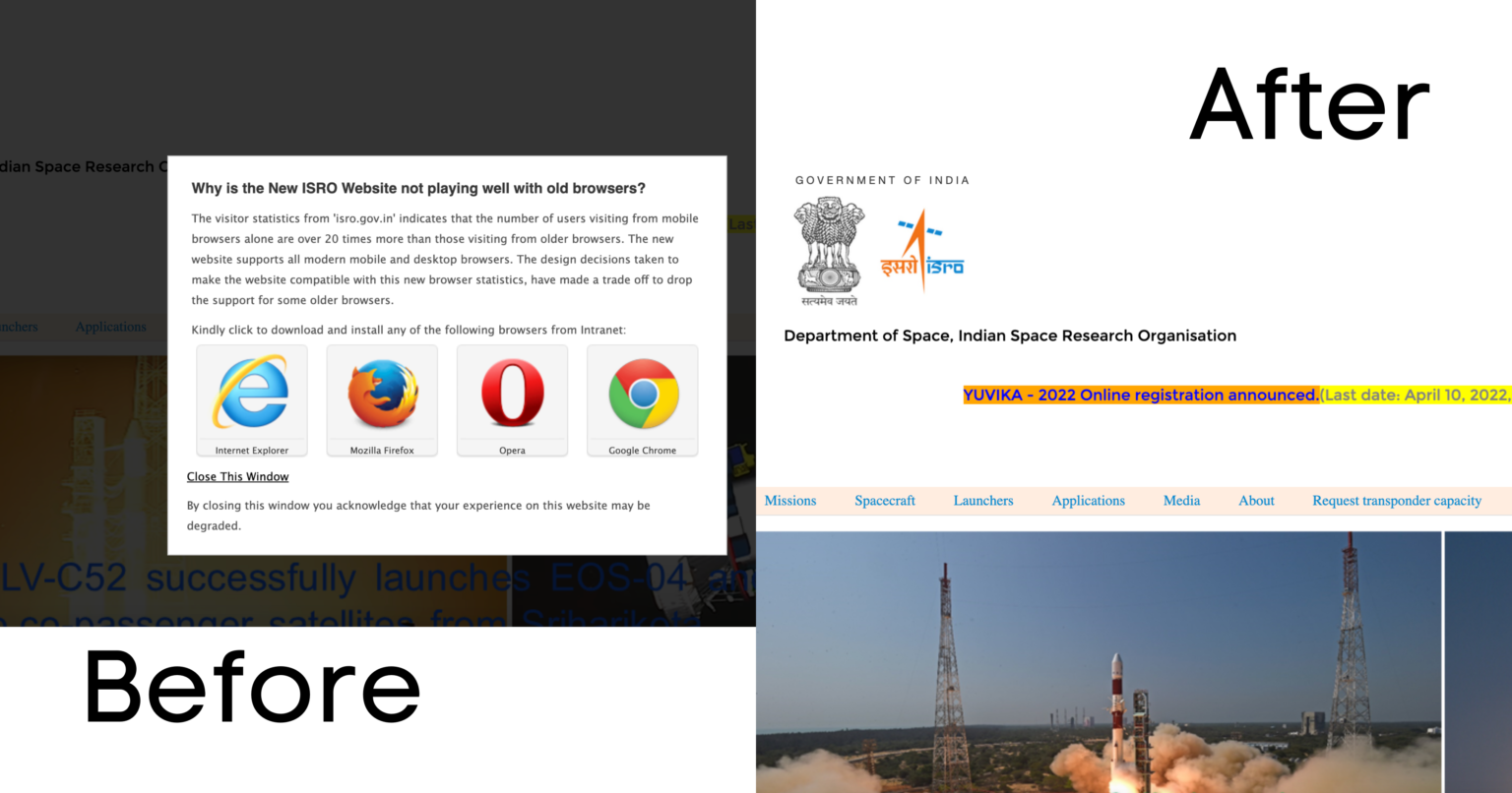How to Fix “This website is not supported on old browser” Issue