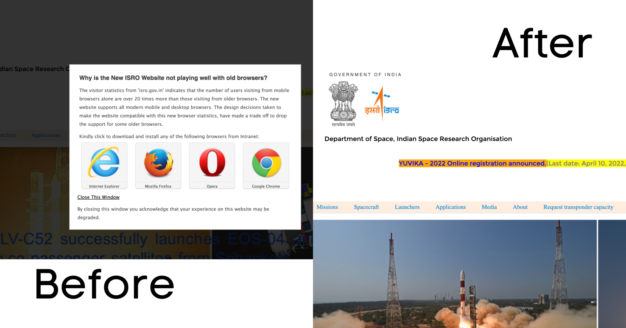 How to Fix “This website is not supported on old browser” Issue