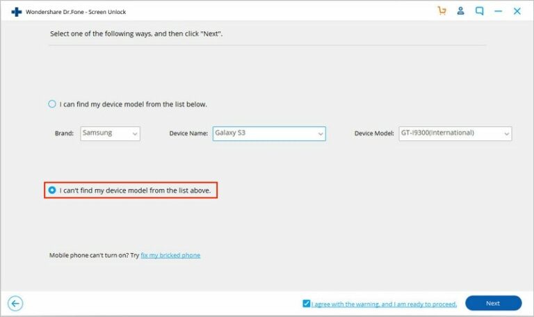 Remove Google FRP and Screen Lock from Android with Dr.Fone Screen Unlock