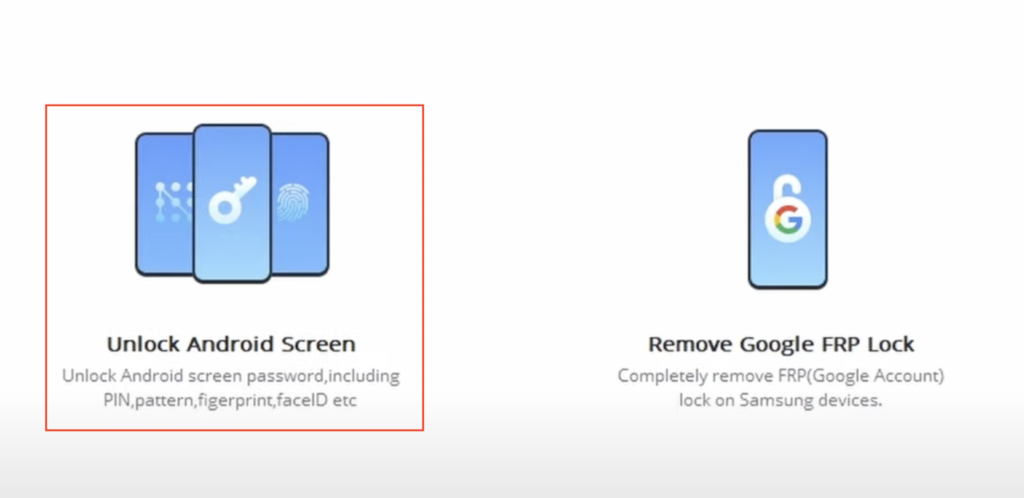 Remove Google FRP and Screen Lock from Android with Dr.Fone Screen Unlock
