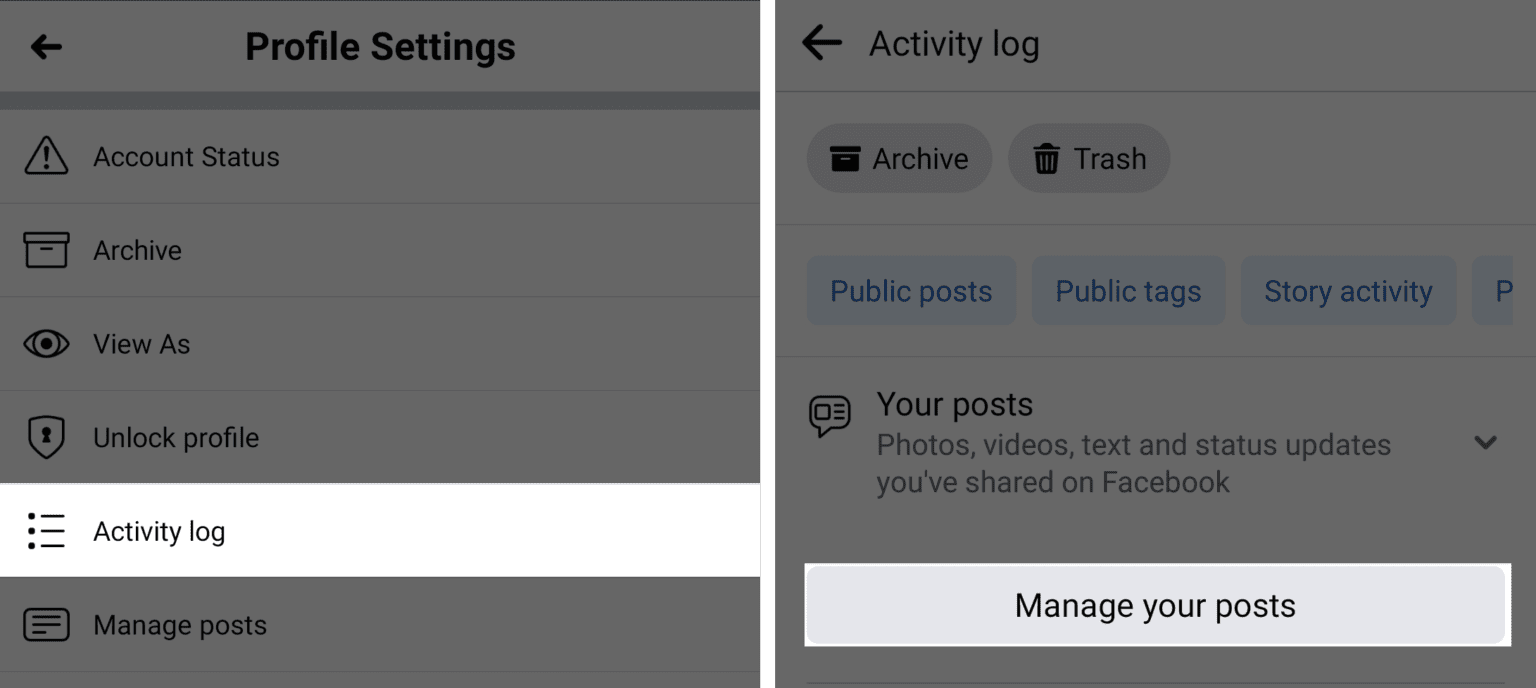 How to delete old Facebook posts in bulk