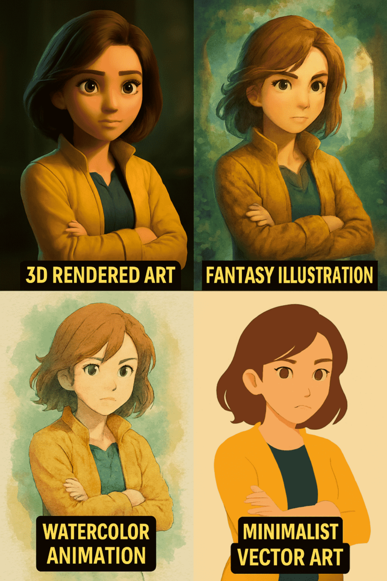🎨Top 25+ Cartoon Art Styles for ChatGPT [Ghibli Alternatives]