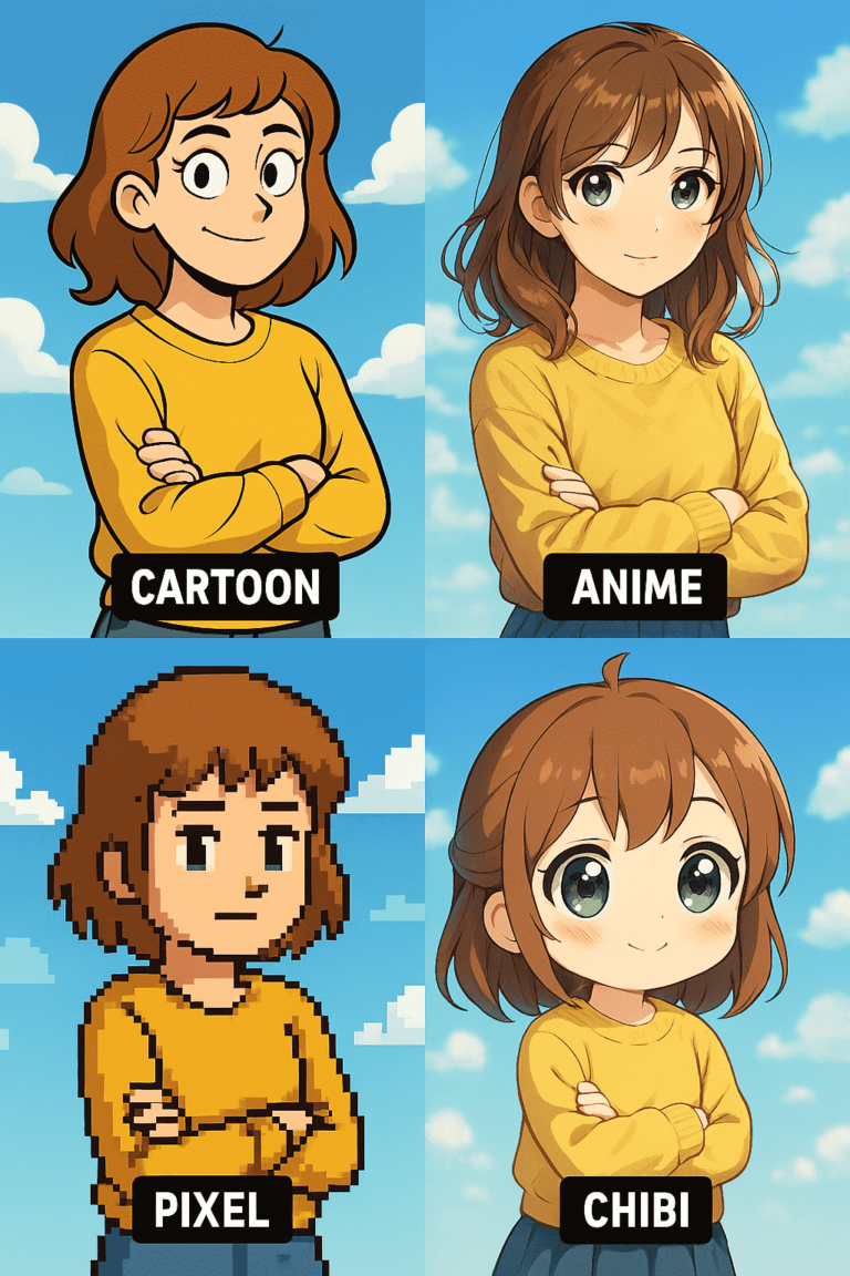🎨Top 25+ Cartoon Art Styles for ChatGPT [Ghibli Alternatives]