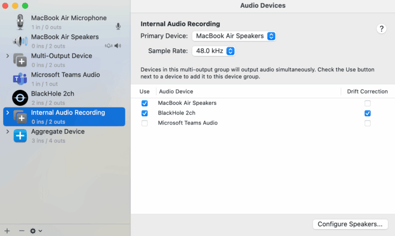How to Record Internal Audio on Mac (Without Soundflower)